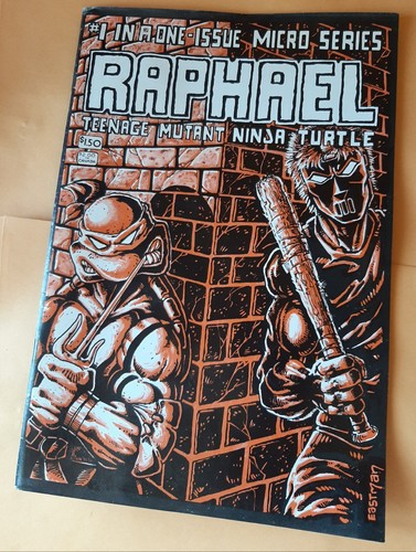 TEENAGE MUTANT NINJA TURTLES RAPHAEL COMIC # 1 MICRO SERIES 1 OWNER | eBay
