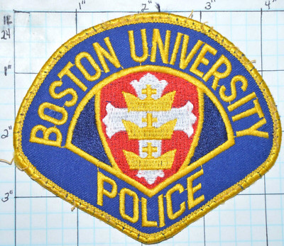 MASSACHUSETTS, BOSTON UNIVERSITY POLICE DEPT USED VINTAGE PATCH | eBay