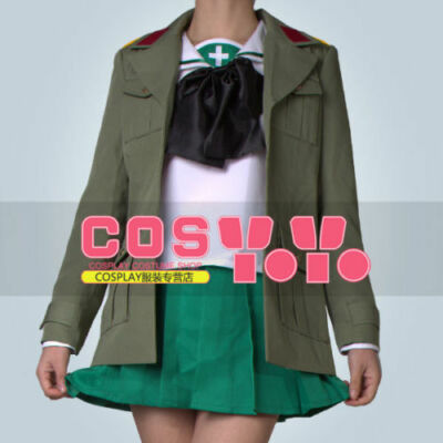 Girls und Panzer Erwin School Uniform Set Cosplay Costume | eBay