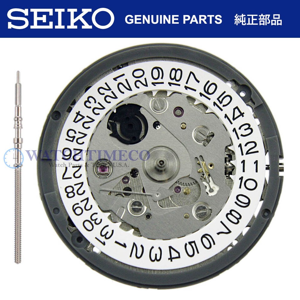 Seiko SII NH35 NH35A Black Date Wheel Disc Automatic Watch Movement ...