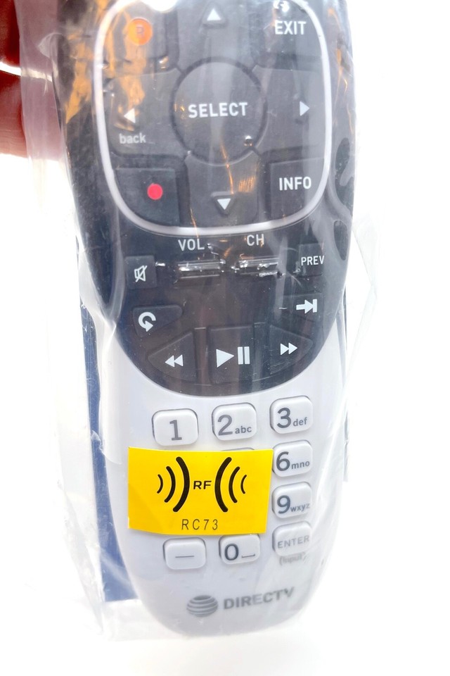 Authentic DirectTV RC73 IR/RF Universal Remote Genie Guide OEM Direct ...