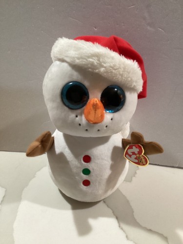 Ty 2016 SCOOP the Snowman Beanie Boo Buddy - 9” NEW | eBay