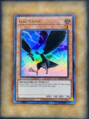 Yugioh D.D. Crow BLCR-EN077 Ultra Rare 1st Ed NM | eBay