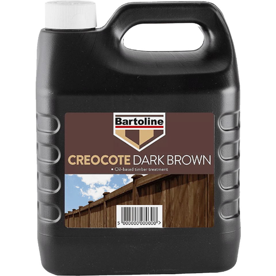 BARTOLINE CREOCOTE OIL BASED TIMBER TREATMENT CREOSOTE LIGHT & DARK ...