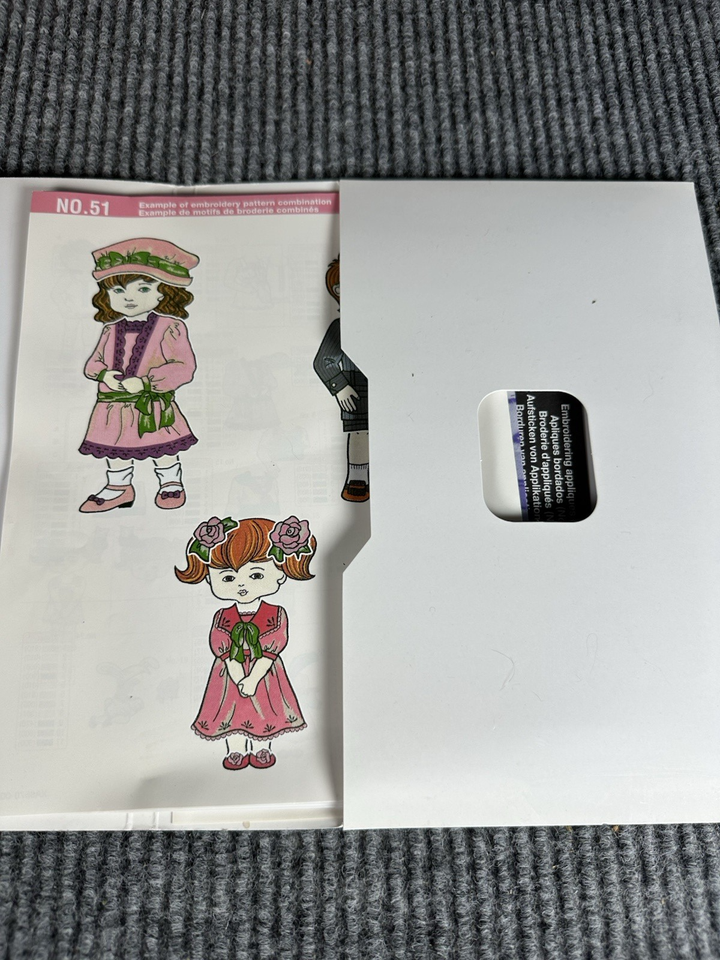 Brother Embroidery Card #51 Complete | eBay