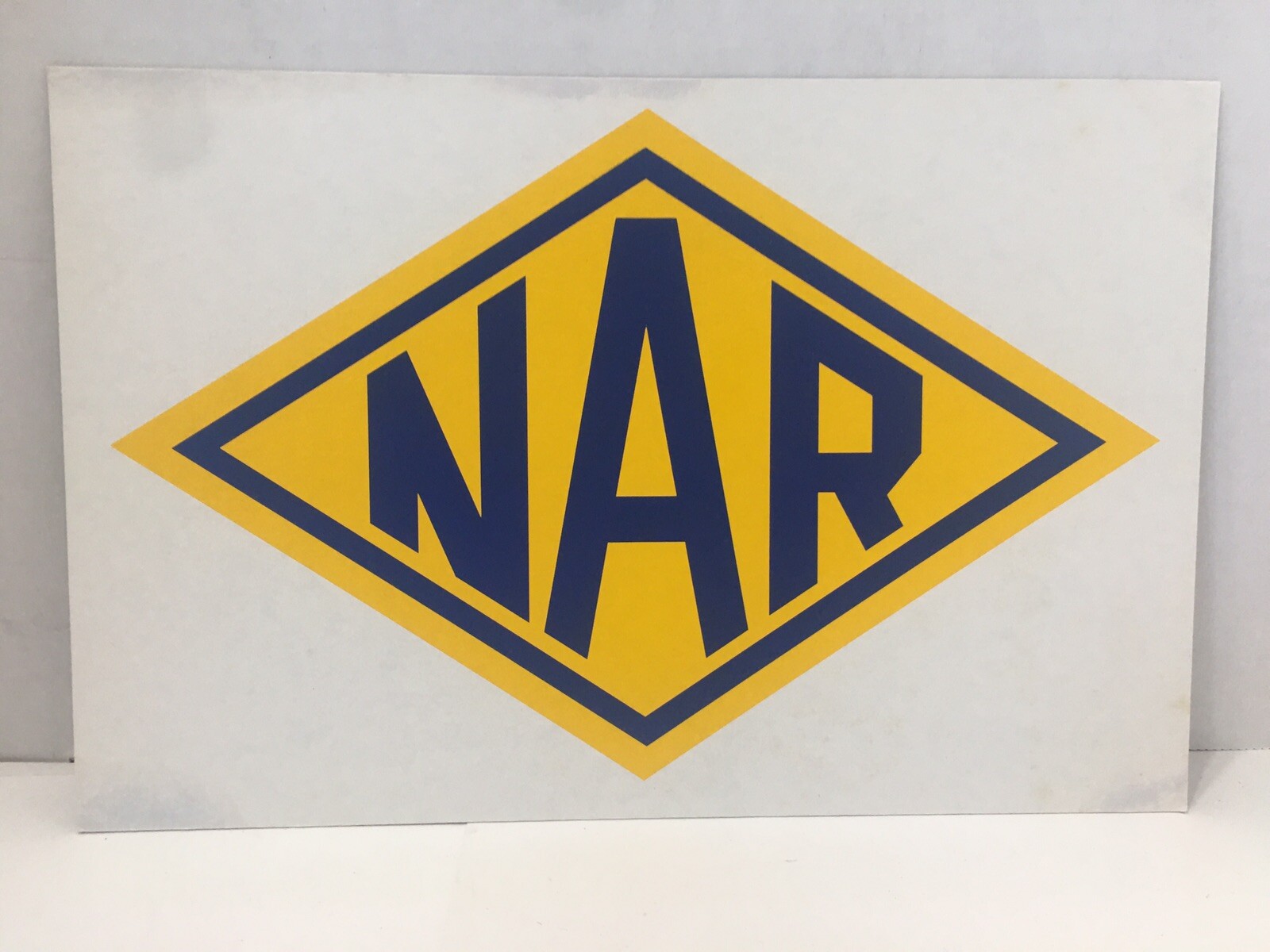 RAILROAD SIGN- NAR - Train Collectible 12” X 7 3/4” Cardboard | eBay