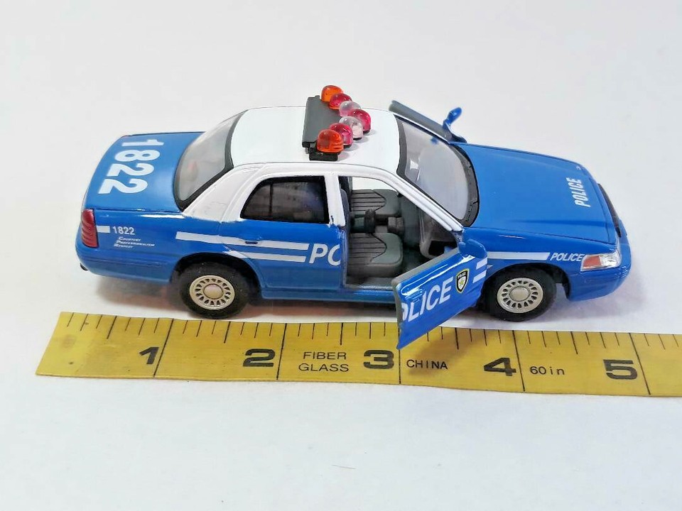 Vtg Kinsmart Ford Crown Victoria Police Interceptor 1:42 Diecast Toy ...