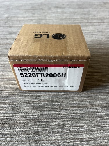 LG Hot Water Washer Inlet Valve 5220FR2006H | eBay
