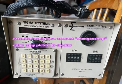 1PcS Used SIGMA SYSTEMS C4 -100+200 Controller by Fedex or DHL #N854F ...