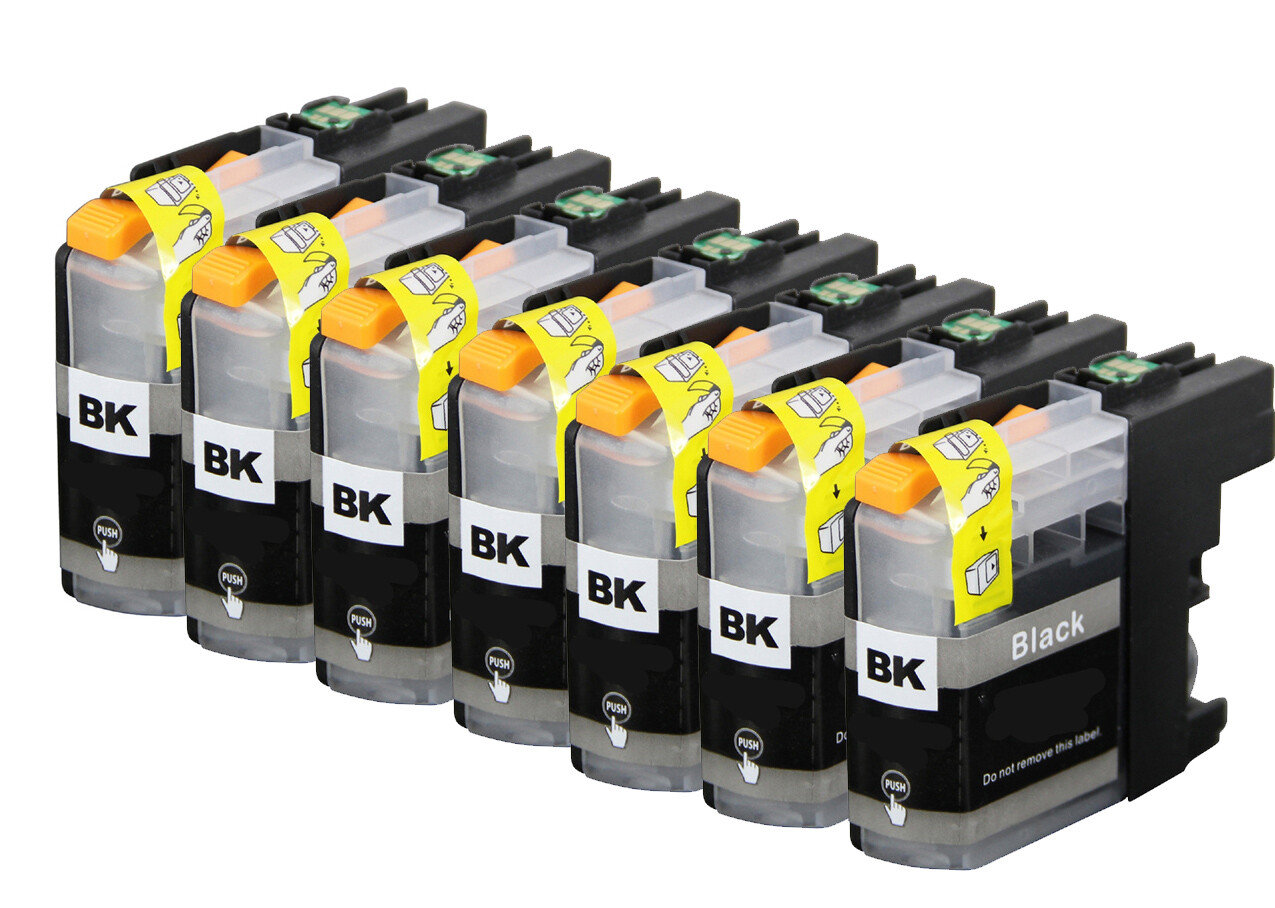 7P XL BLACK Printer Ink fits LC203 LC201 MFC-J480DW MFC-J5320DW MFC ...