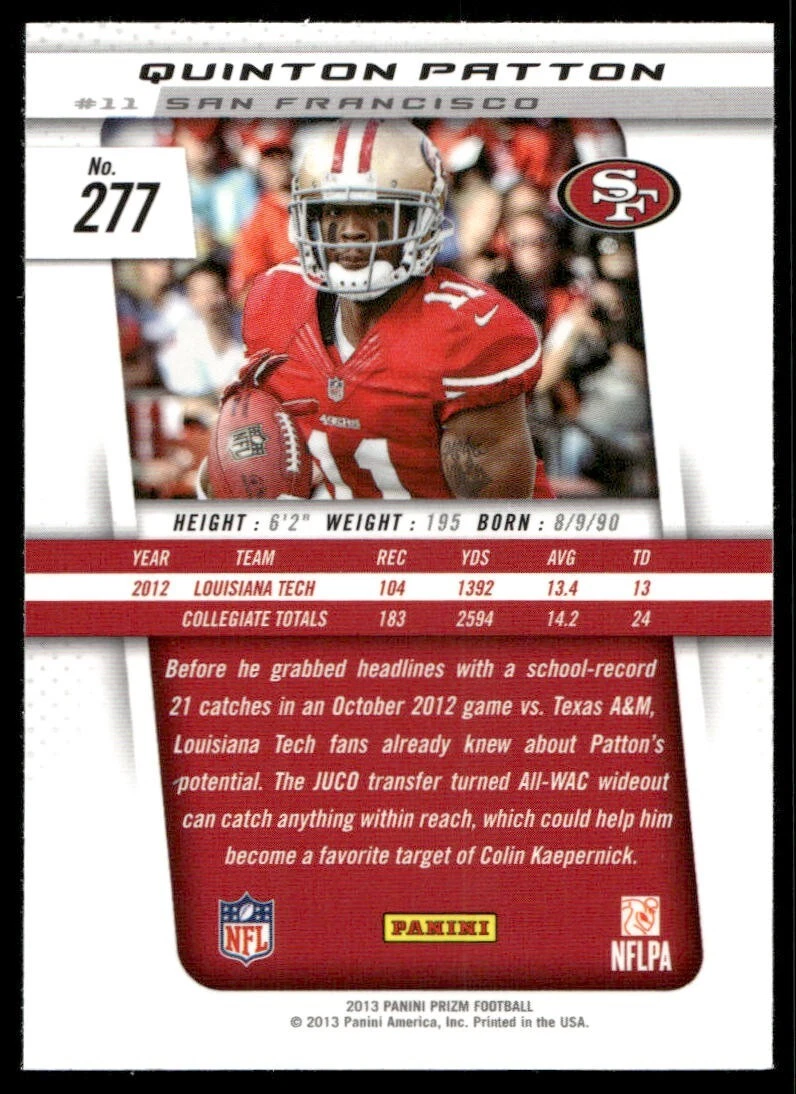 Quinton Patton Catch