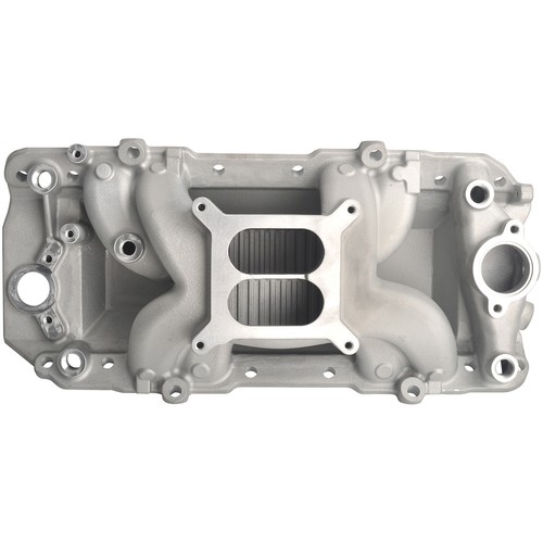 For BBC Chevy Chevrolet V8 396-502 Air Gap Dual Plane Aluminum Intake ...