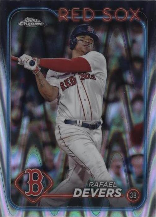 2024 Topps Chrome - Rafael Devers #93 RayWave Refractor for sale online ...