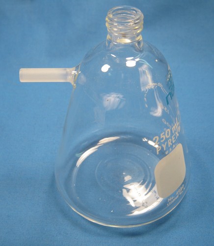 NUTECH 250 ML ERLENMEYER FLASK THREADED TOP WITH SIDE ARM FREE SHIPPING ...