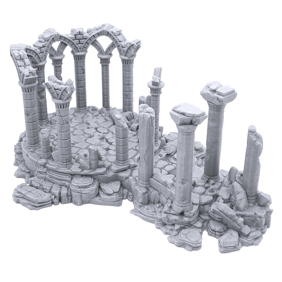 Ancient Ruins by Printable Scenery, 3D Printed Tabletop RPG Scenery ...