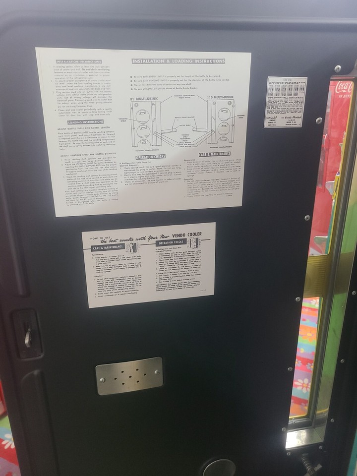 Vendo 81 Frostie Soda Coca-Cola Coke Machine Pro Restoration VMC 81 ...