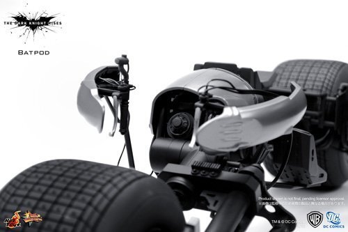 Movie Masterpiece The Dark Knight Rises 1/6 Vehicle Batpod Model Car ...