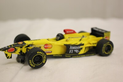 SCALEXTRIC CAR HORNBY HONDA JORDAN F1 RACING GOODYEAR MASTERCARD YELLOW ...