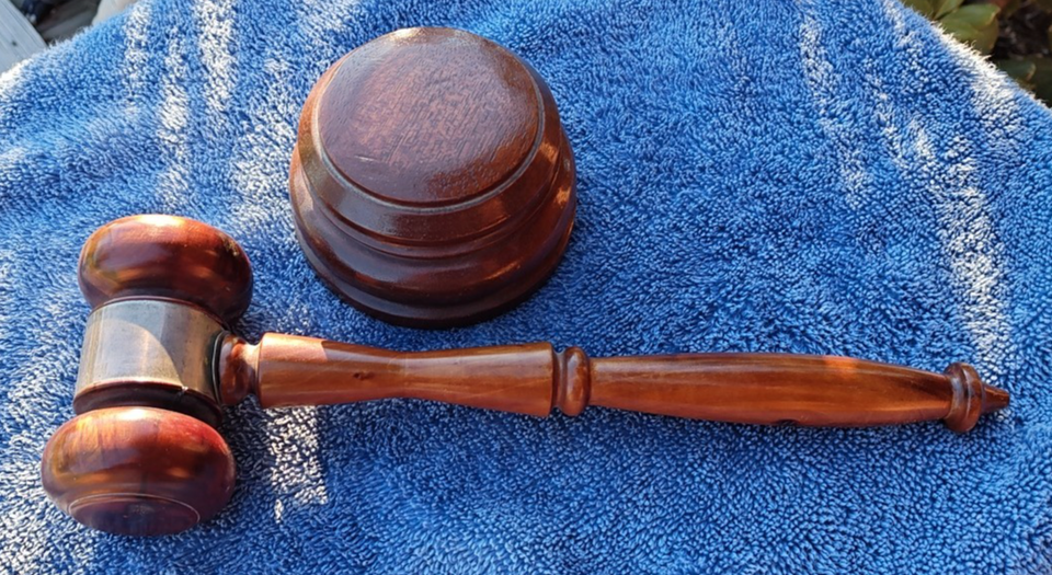 Vintage Masonic Gavel W/Sound Block Personalized Worshipful Master ...