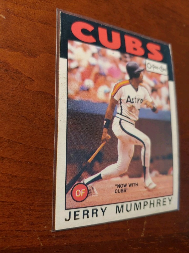 1986 O-Pee-Chee Jerry Mumphrey #282 Chicago Cubs Baseball | eBay