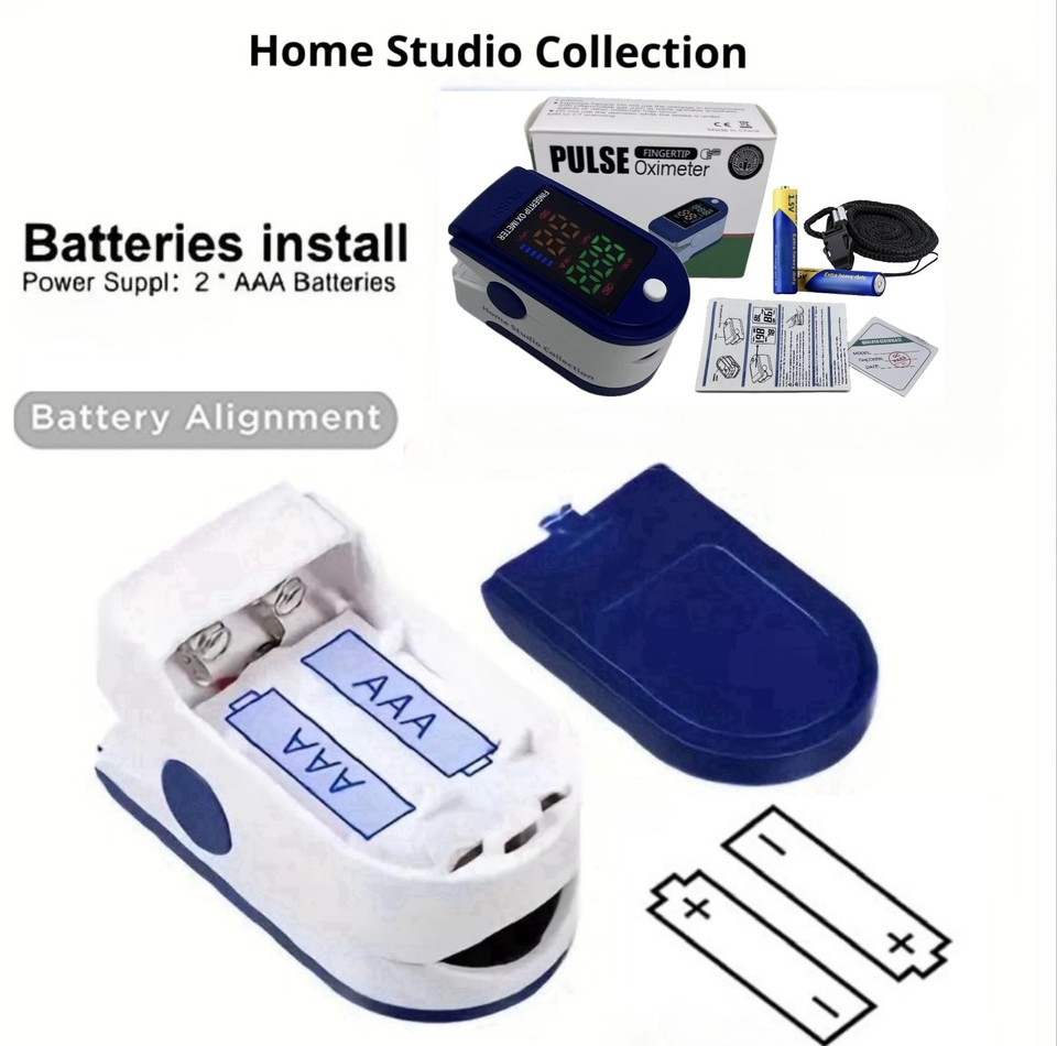 Finger Tip Pulse Oximeter LED Blood Glucose Meter For Hospital ...