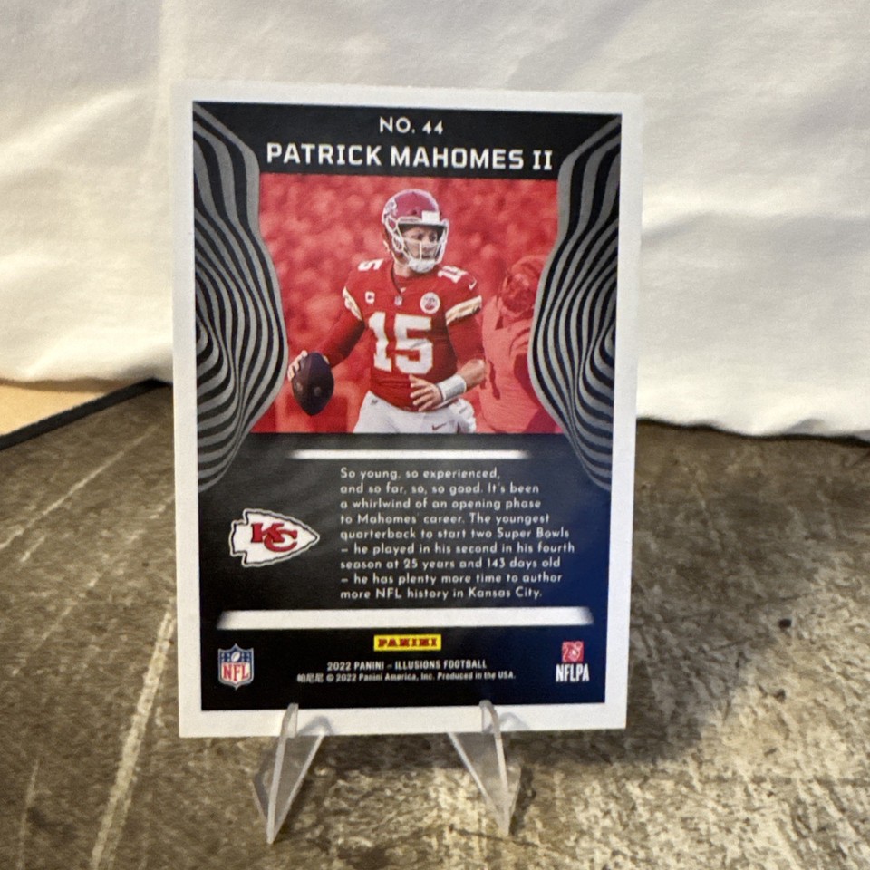 2022 Panini Illusions Trophy Collection Patrick Mahomes II Ruby /125 | eBay