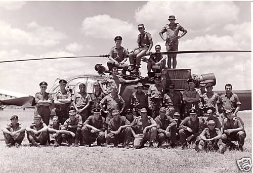 Rhodesian Army RLI Mortar Team B&W Photo Rhodesia Light Infantry ...