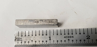 .148" DoALL Rectangle Steel Gage Gauge Block. | eBay