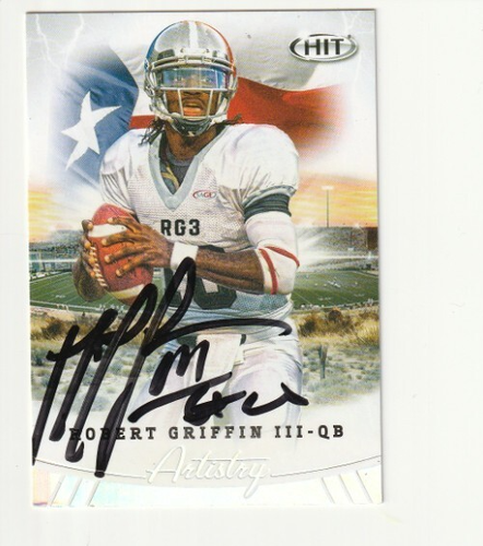 Washington Redskins Robert Griffin III autographed Sage Artistry #ART-6 ...