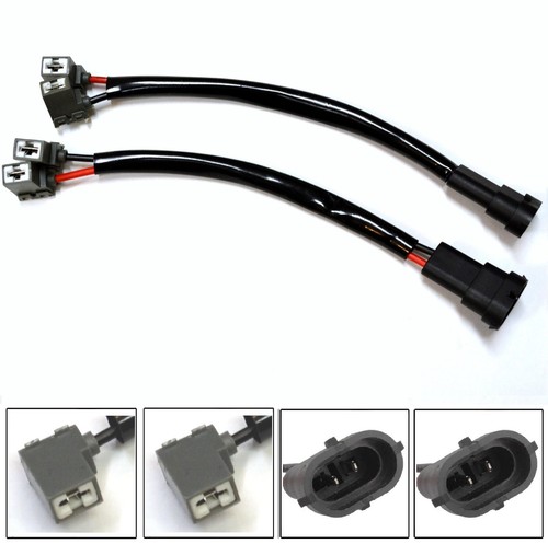 Conversion Wire H11 to H1 Two Harness Headlight Low Beam Adapter ...