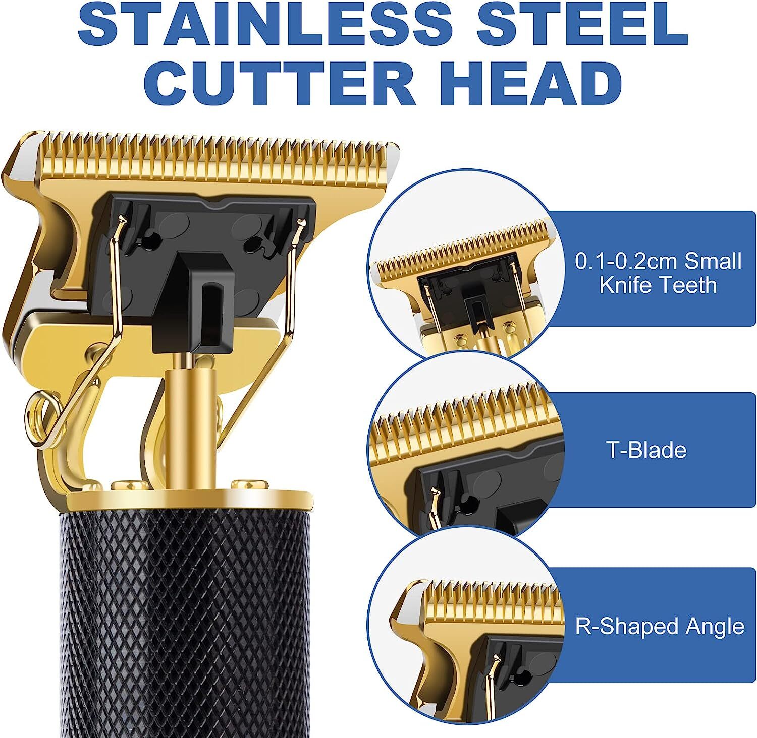 Hair Cutting Kit Hair Pro Clippers for Men Barber Clipper Cordless ...