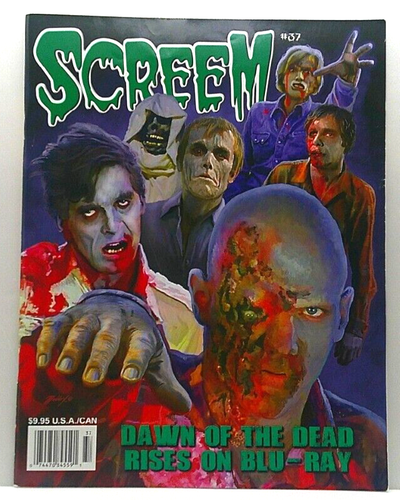 SCREEM MAGAZINE #37 2019 DAWN OF THE DEAD KARLOFF LUGOSI DICK MILLER ...
