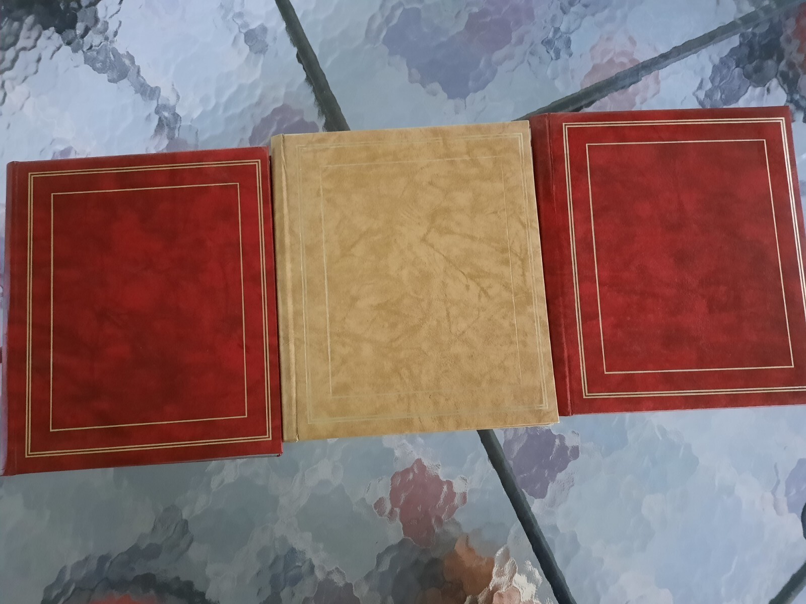 Vintage Holson Photo Albums Lot Of 3 Panoramic Size 9-1/2"x 3-7/8 Red ...
