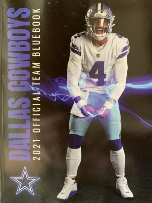 2021 DALLAS COWBOYS YEARBOOK NFL PROGRAM 5X SUPER BOWL CHAMPIONS DAK ...