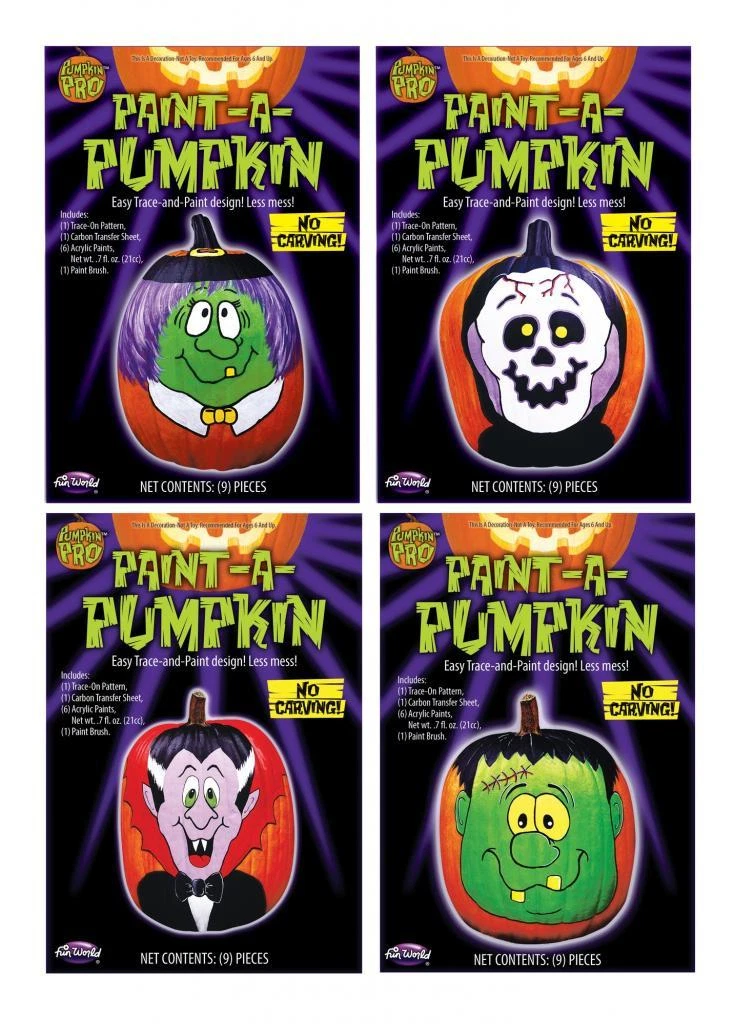 Vampire Pumpkin Painting