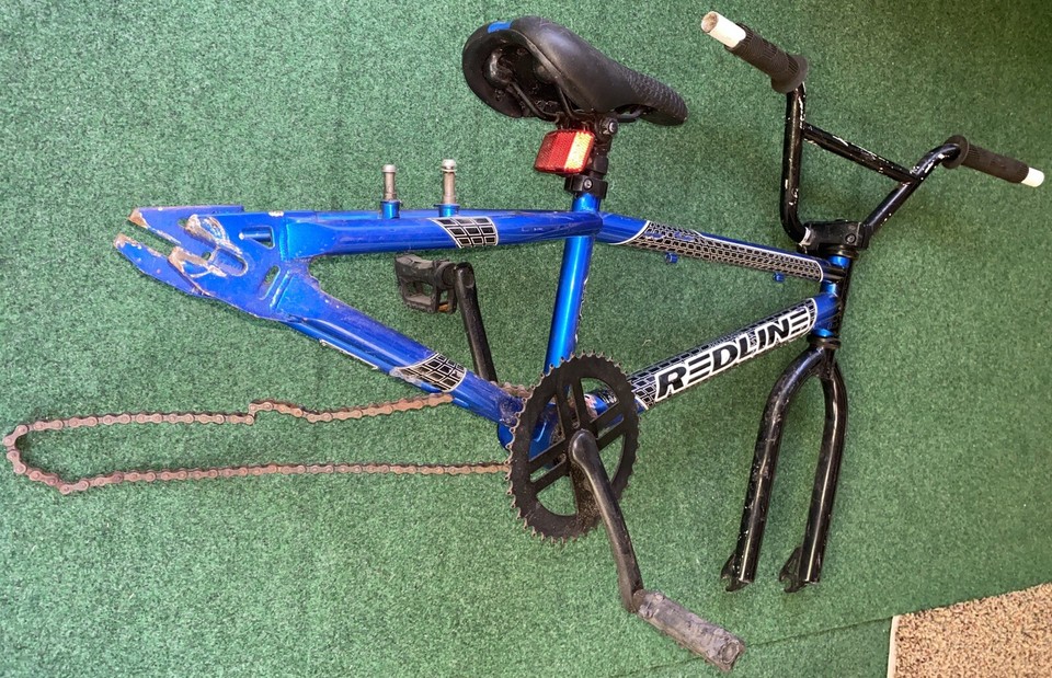 Vintage REDLINE Boy’s Bicycle Frame Rare Collectible 47”L*25”W*5”W | eBay