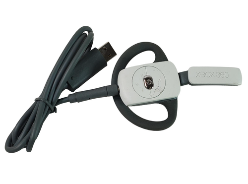 Microsoft Xbox 360 Wireless Headset Microphone with Charging Cable | eBay