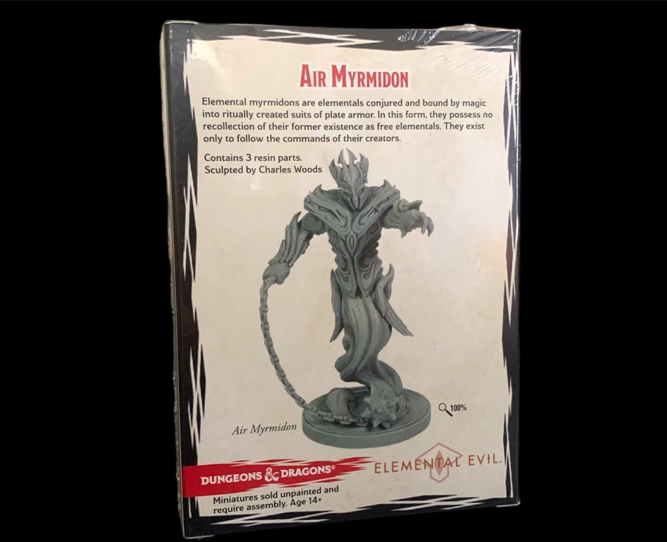 D&D Collector's Series: Elemental Evil - Air Myrmidon. Limited To 1500 ...