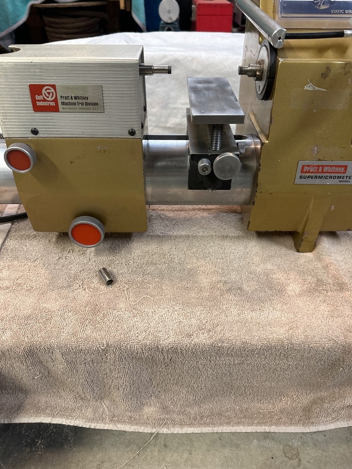 Pratt & Whitney Electrolimit Model B250 Supermicrometer, ± 0.00002" S/N ...