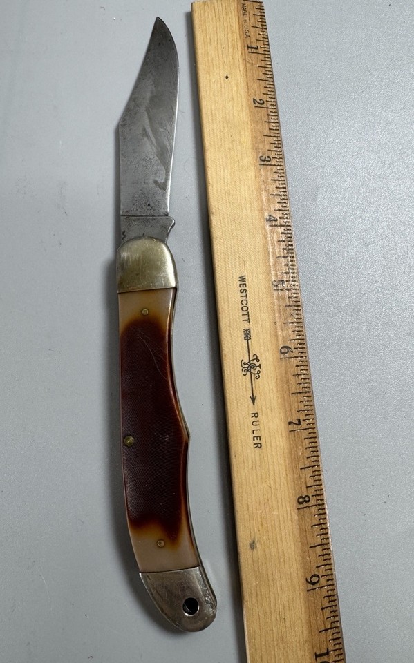 Vintage Schrade Old Timer USA 1250T Liner Lock Folding Knife | eBay