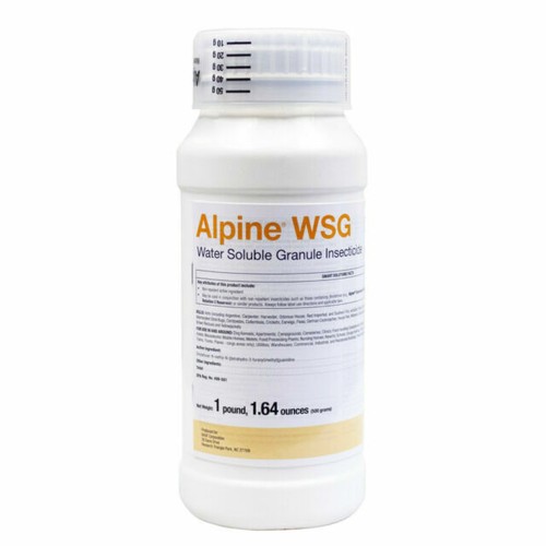 Alpine WSG Insecticide - 1 CASE (4 BOTTLES) 500g Bottles 804338137779 ...