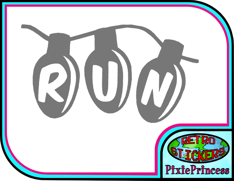 Stranger Things Q Vinyl Sticker Wall Poster Art Bedroom Car Bike Laptop ...