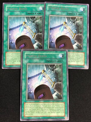 YUGIOH POWER BOND DP04-EN020 RARE X3 (NM) | eBay