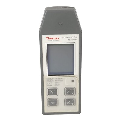 Thermo Fisher Scientific FH 40 G-L Eberline Digital Radiation Survey ...