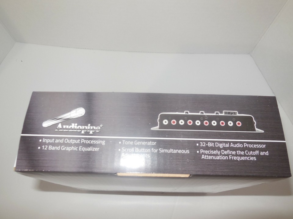 Audiopipe ADSP-CLEAN4 Digital Signal Processor 12 Band Graphic ...