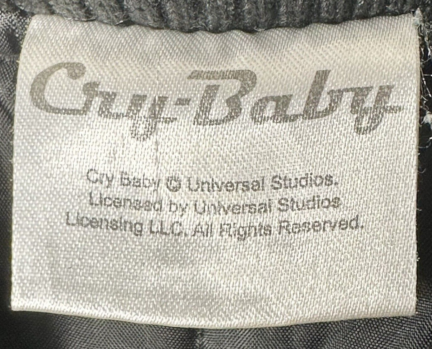 Universal Studios Womens Bomber Jacket Cry Baby Johnn… - Gem