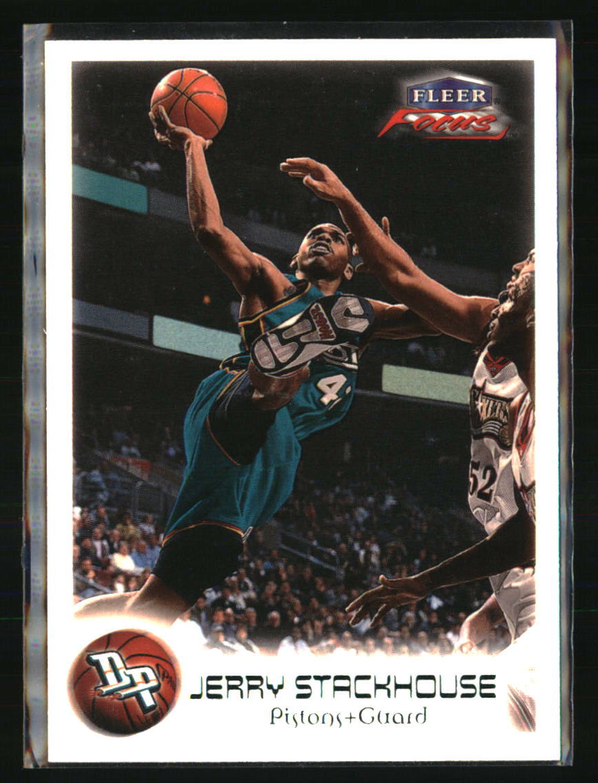 Jerry Stackhouse 1999-00 Fleer Focus #5 /300 BASKETBALL Card | eBay