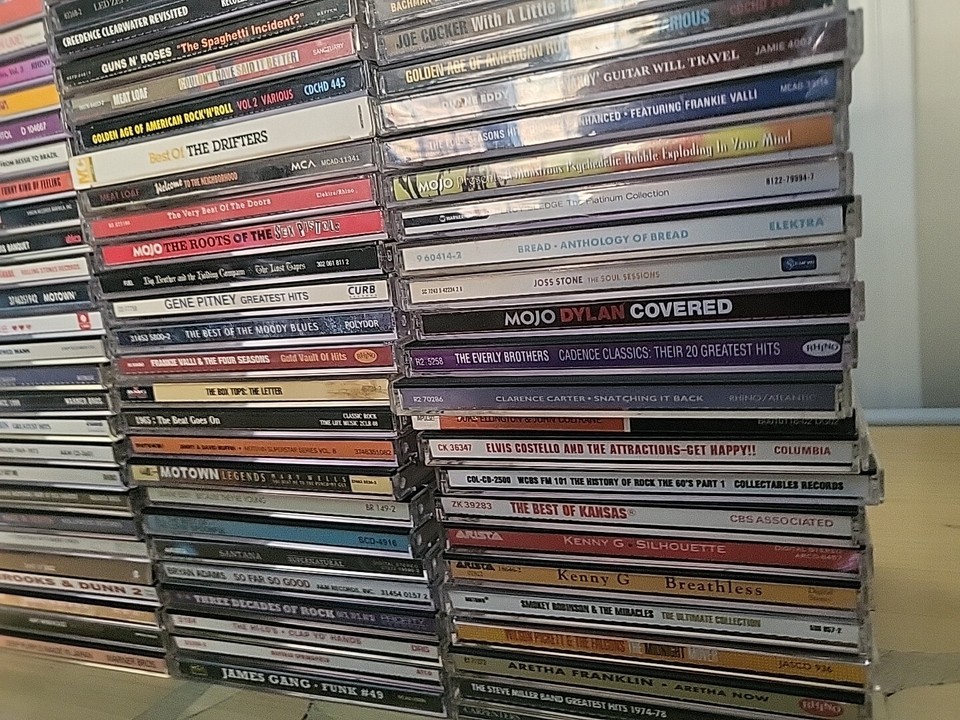 Huge CD COLLECTION LOT OF 88 ALL TIME GREATS, FUNK, CLASSICS, SOUL ...