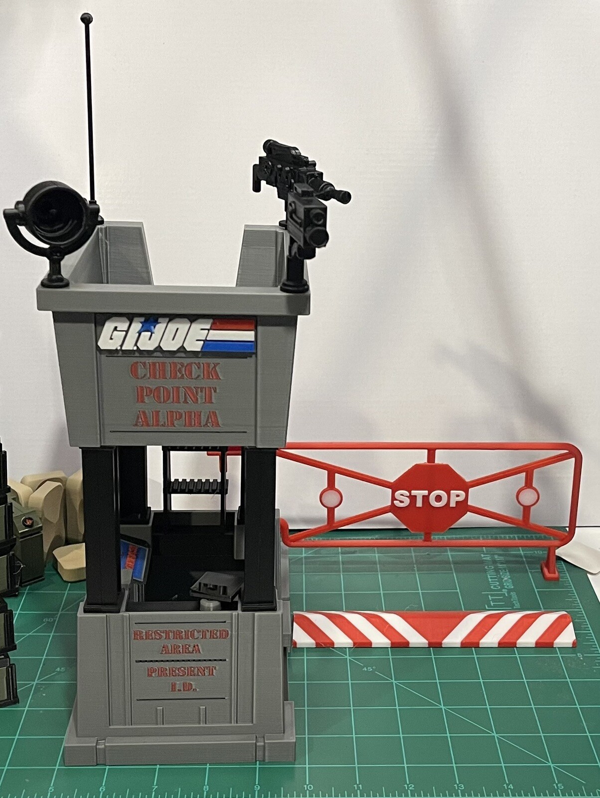 GiJoe Classified Scale Check Point Alpha 3D Printed 1895 Style | eBay