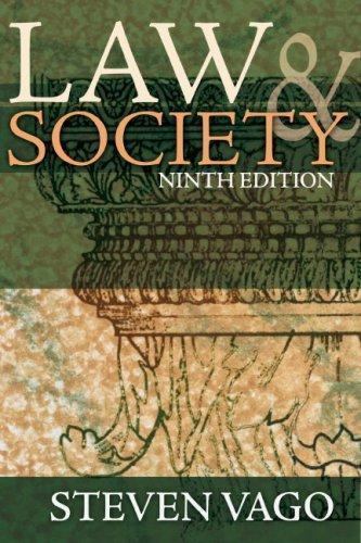 Law and Society by Steven Vago (2008, Hardcover) for sale online | eBay